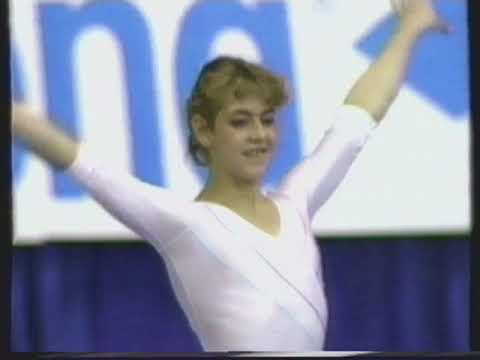 Borjana Stojanova (BUL) - Worlds 1985 - Horse Vault Final