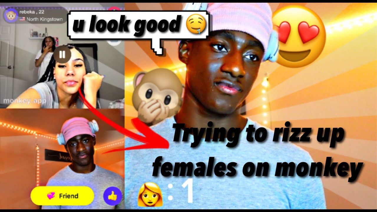 Trying to rizz up 😍😍 females on monkey 🙈 - YouTube