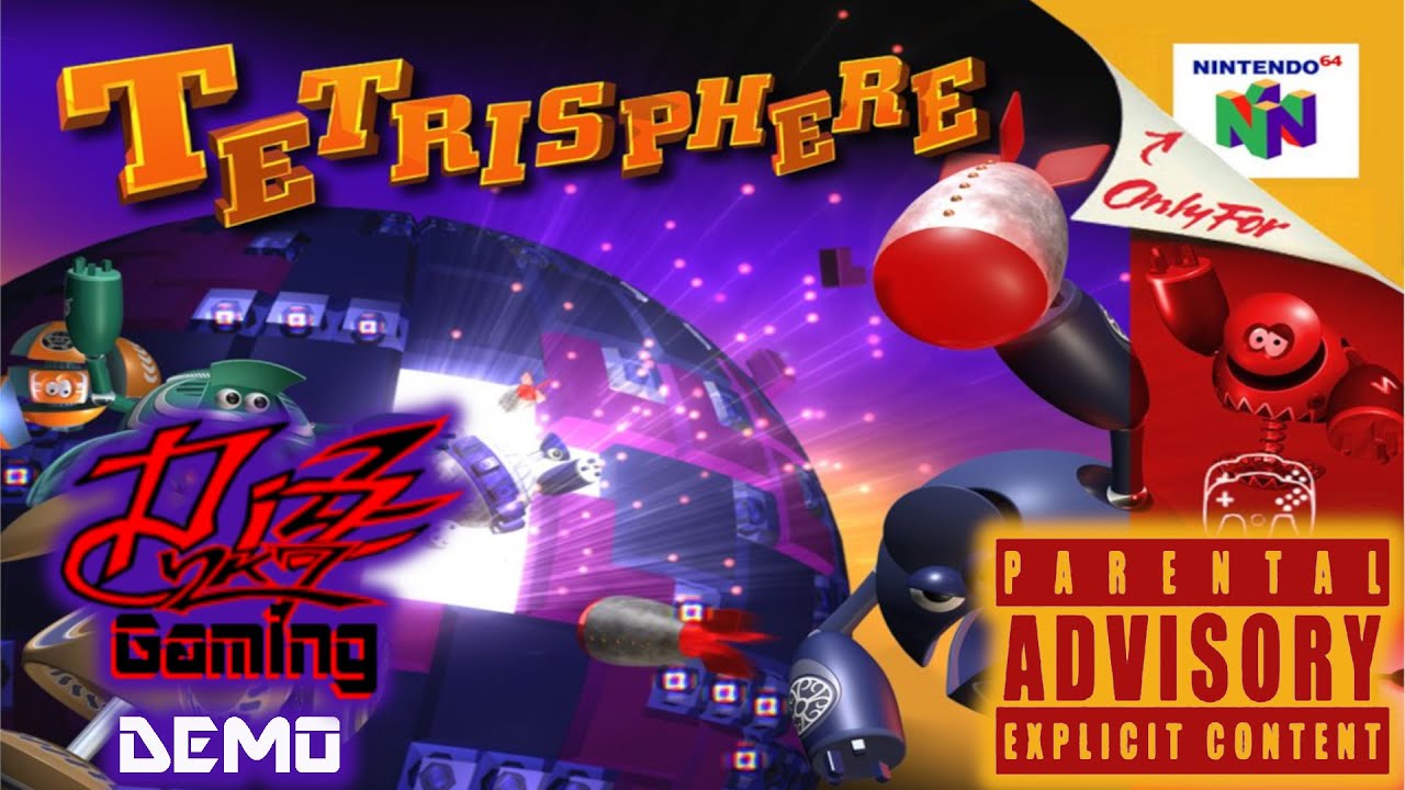 Tetrisphere - P64 dual screen - DEMO 1 - YouTube