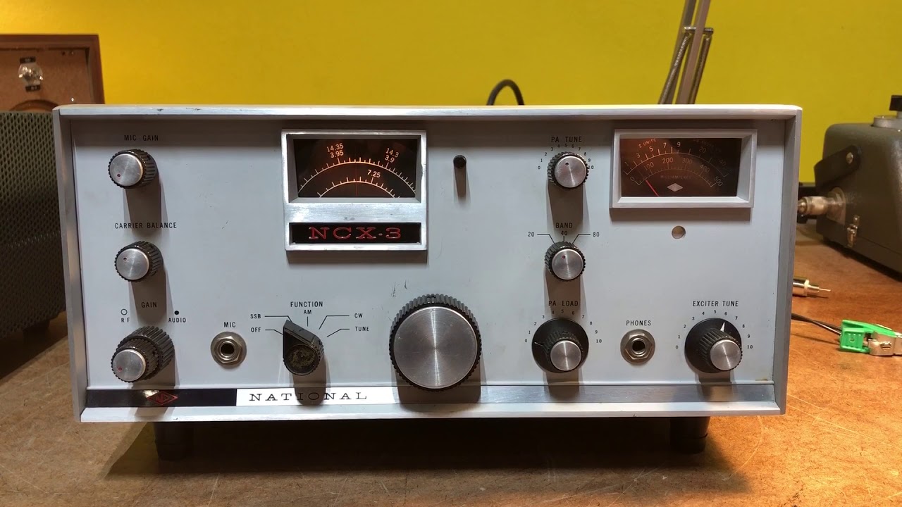 National NCX-3 Transceiver - YouTube