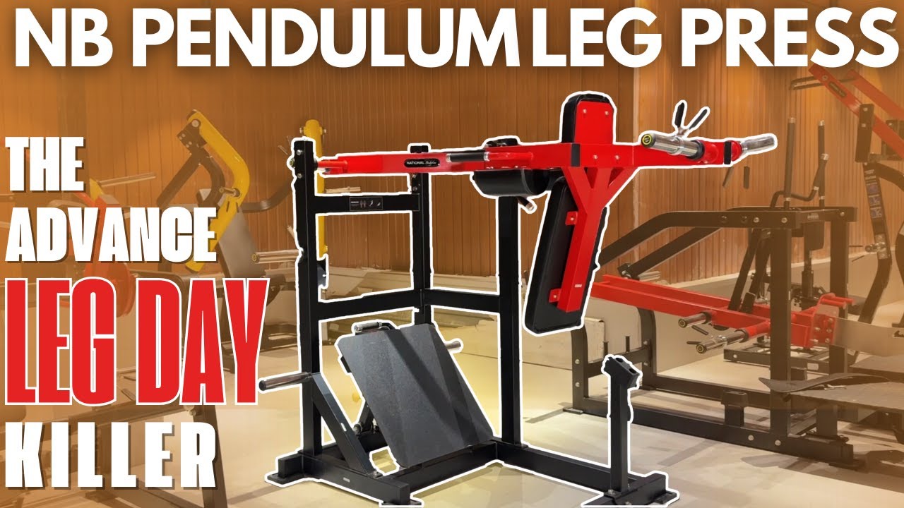 Insane Leg Power with ISO Pendulum Leg Press | National Bodyline ...