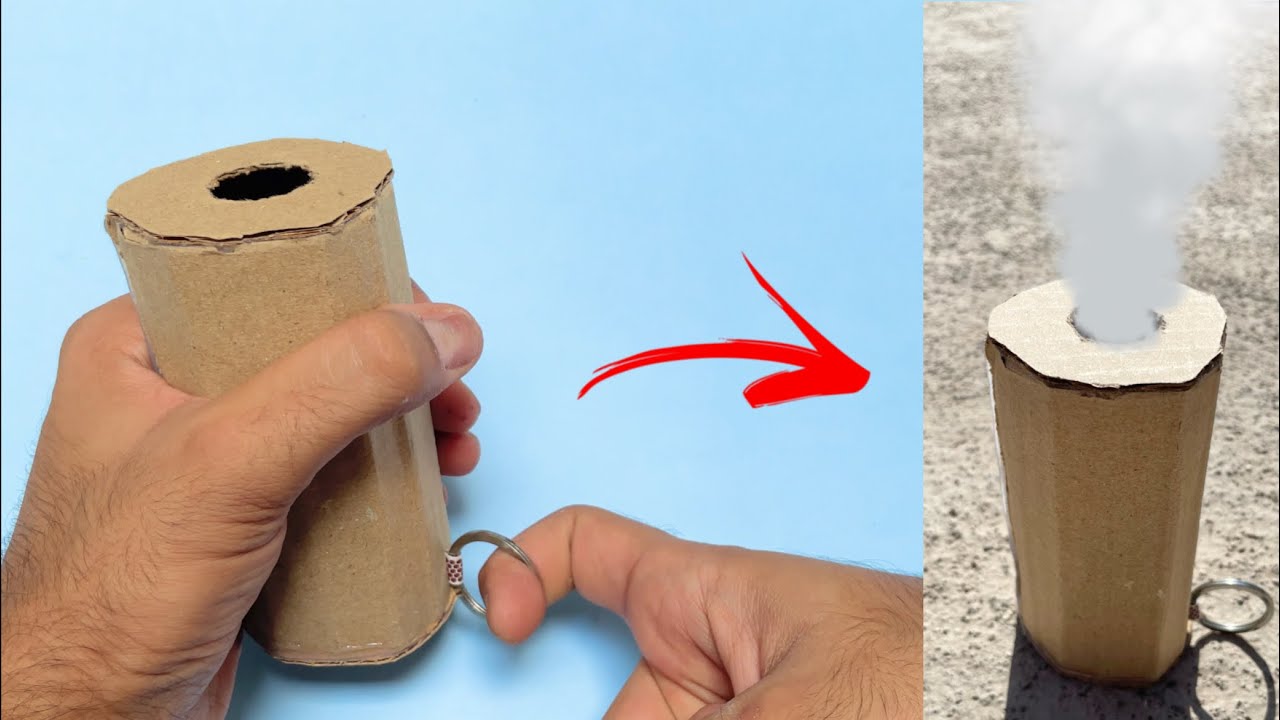 MAKING SMOKE BOMB - HOMEMADE AND EASY - YouTube