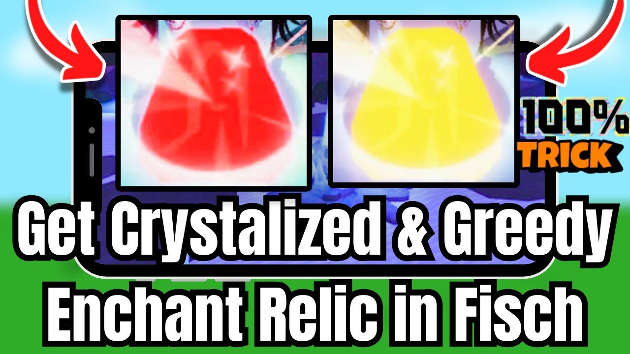 How to get Crystalized and Greedy Relic in Fisch Roblox (Best Method ...