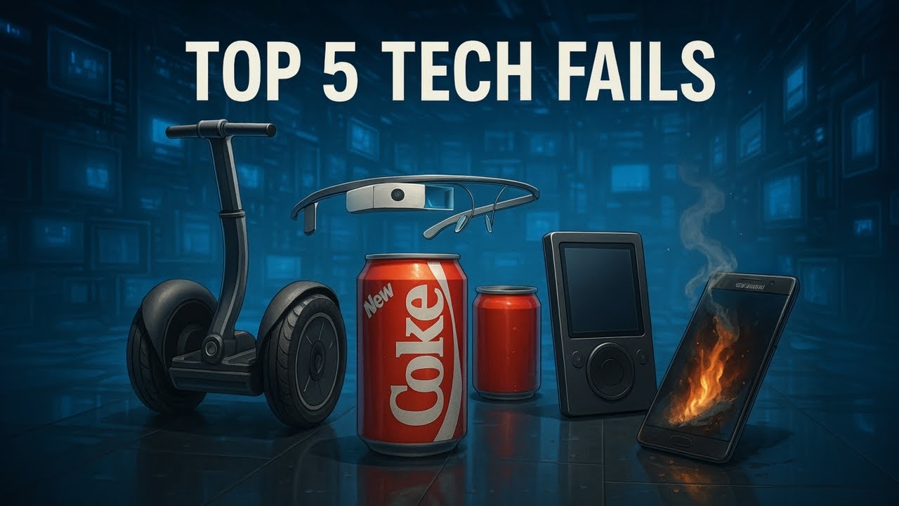 Top 5 Biggest Tech Fails in History - YouTube