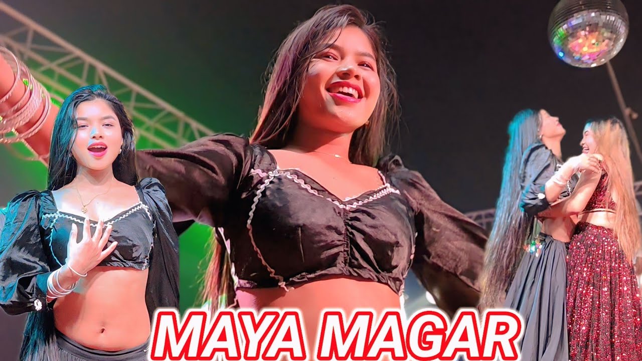 railgadiya chalave la balamua bhojpuri Maya Nepali Maya Magar dance ...