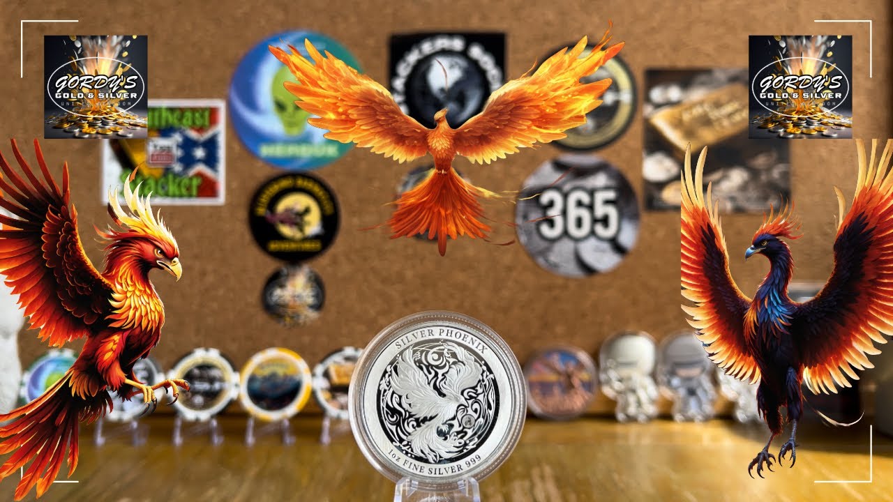 The 1oz Silver Phoenix!! - YouTube