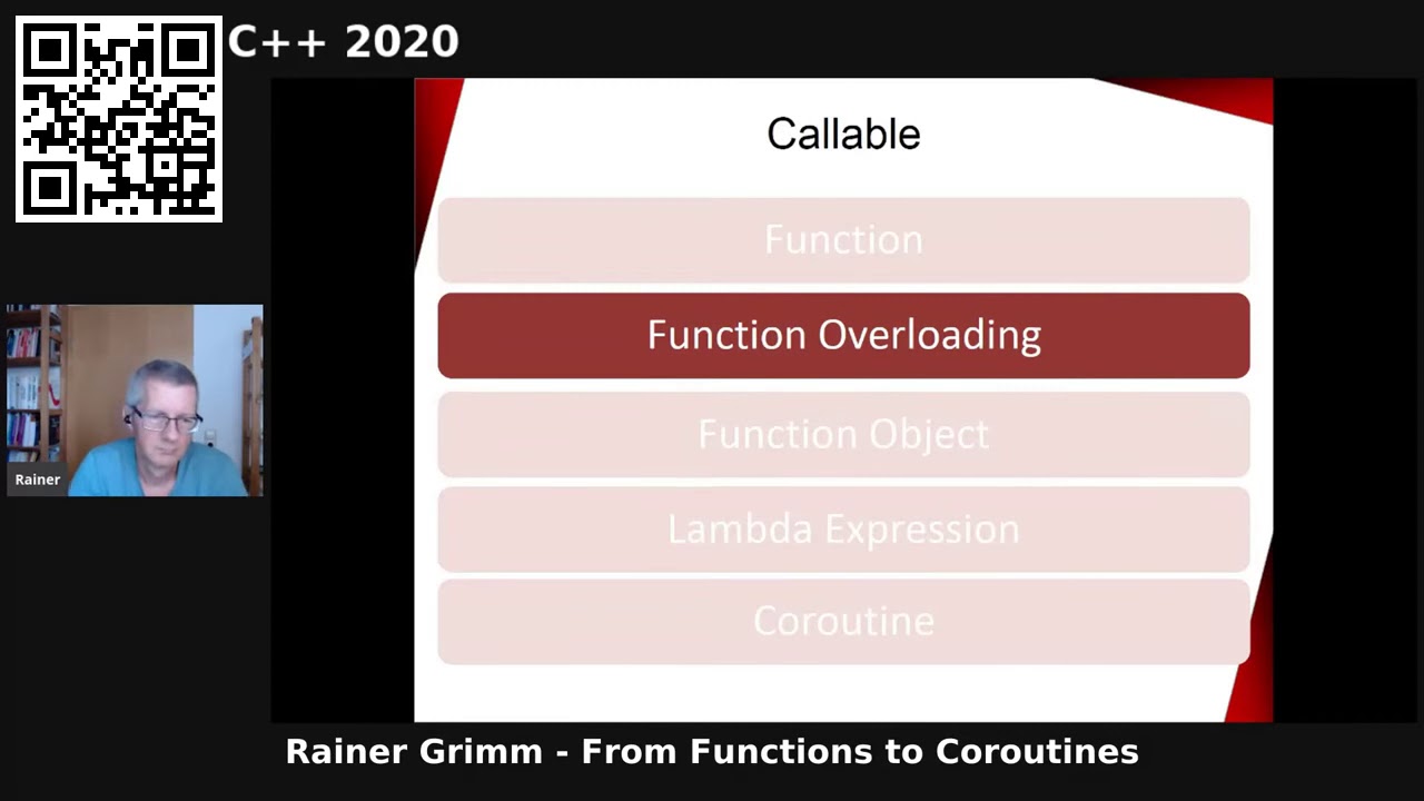 Rainer Grimm From Functions to Coroutines Meeting C++ - YouTube