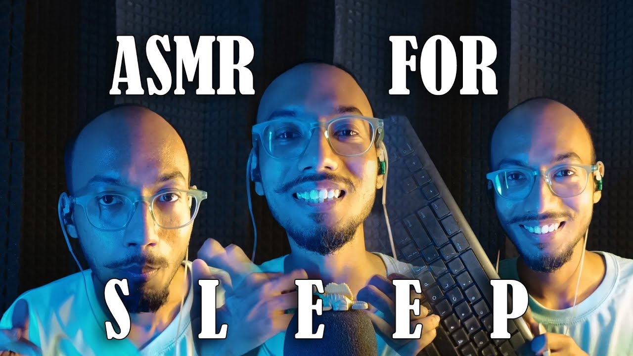 ASMR for Sleep – Keys, Collarbone Tapping & Whispered Mouth Sounds ...