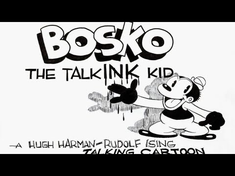 Looney Tunes (1929) - Bosko The Talk Ink Kid - YouTube