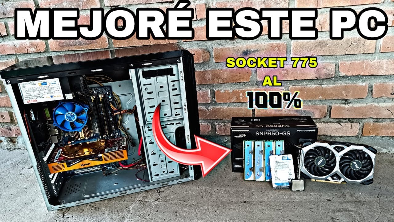 🔥Mejoré este PC al 100% | Xeon E5450 + GTX 1660 Super | SOCKET 775 - YouTube