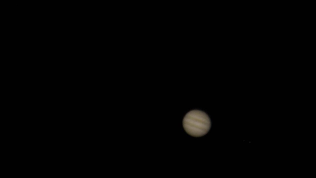 Jupiter through a Sky-Watcher Explorer 200p - YouTube