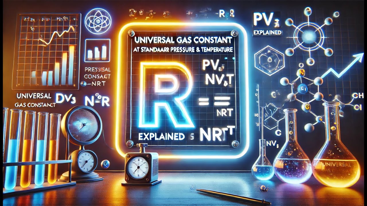 How to Calculate the Value of the Universal Gas Constant R at standard ...