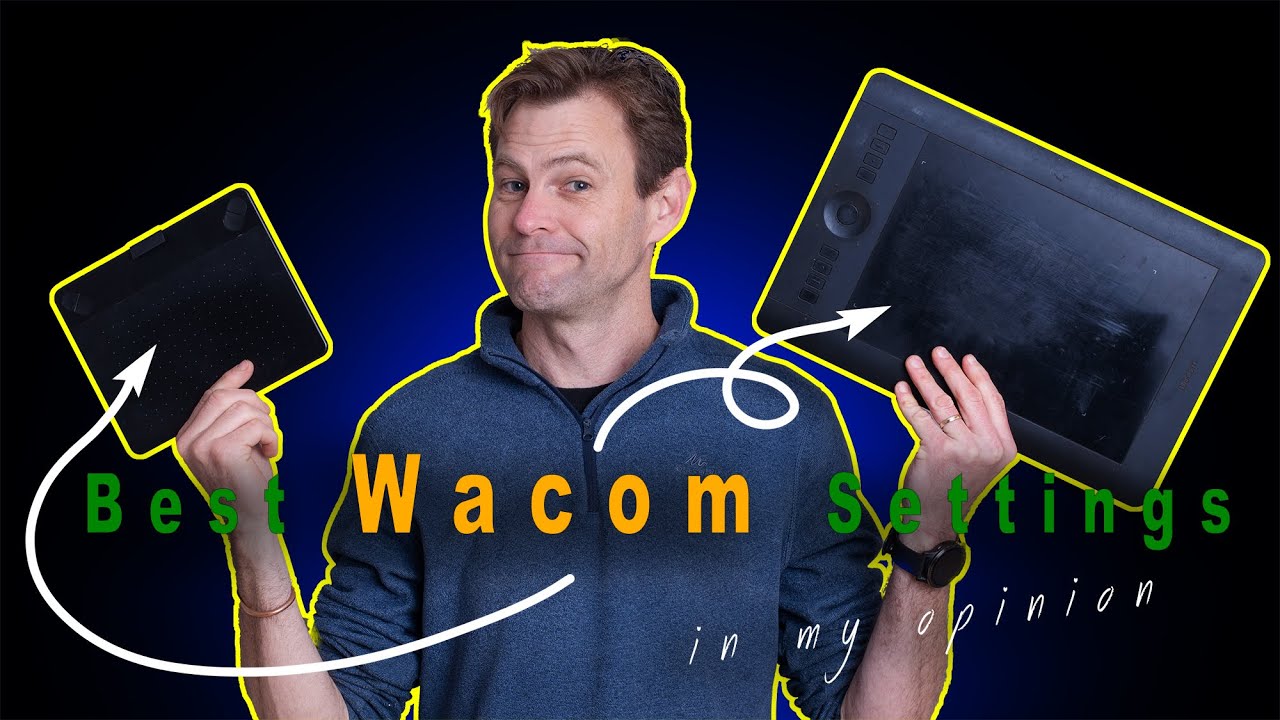 Best Wacom Tablet Settings (in my opinion) - Setting up the wacom ...