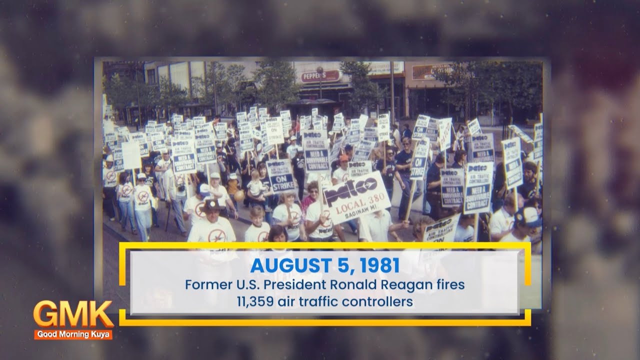 Former U.S. President Ronald Reagan Fires 11,359 Air Traffic ...