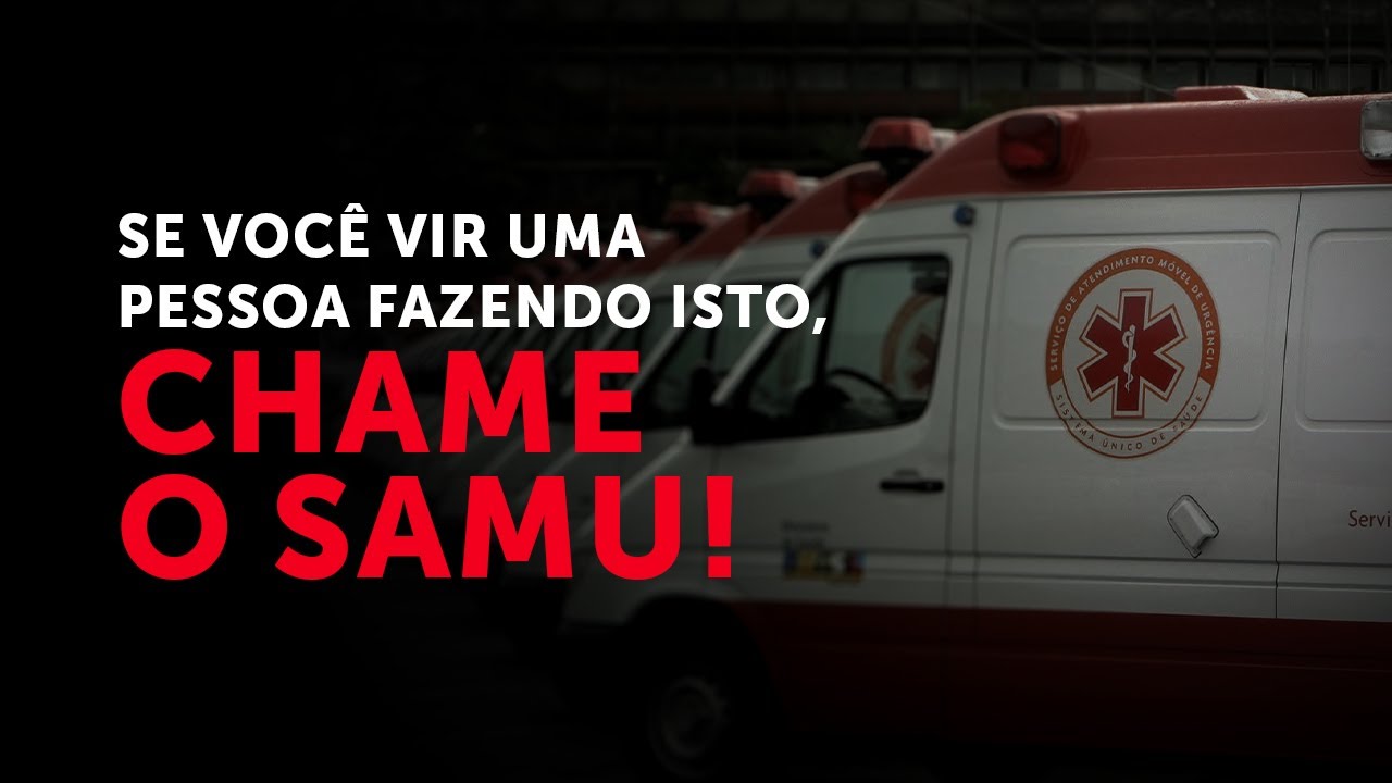Se você vir uma pessoa fazendo isto, chame o SAMU! - YouTube
