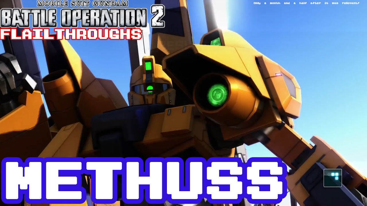 Gundam Battle Operation 2: MSA-005 Methuss - YouTube