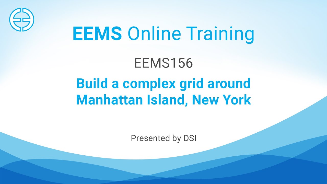 EEMS 156: Build a complex grid around Manhattan Island, New York - YouTube