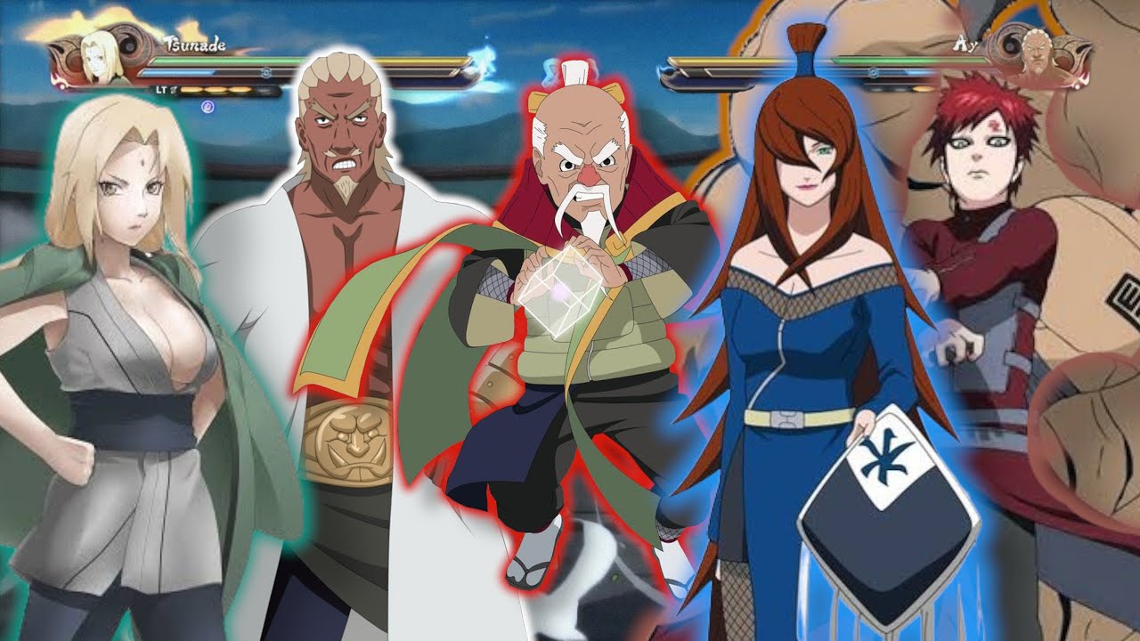 TOURNAMENT BETWEEN KAGES | NARUTO ULTIMATE NINJA STORM 4 - YouTube