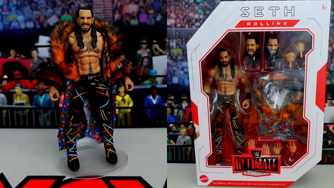 Seth Rollins WWE Ultimate Edition 17 Unboxing - YouTube