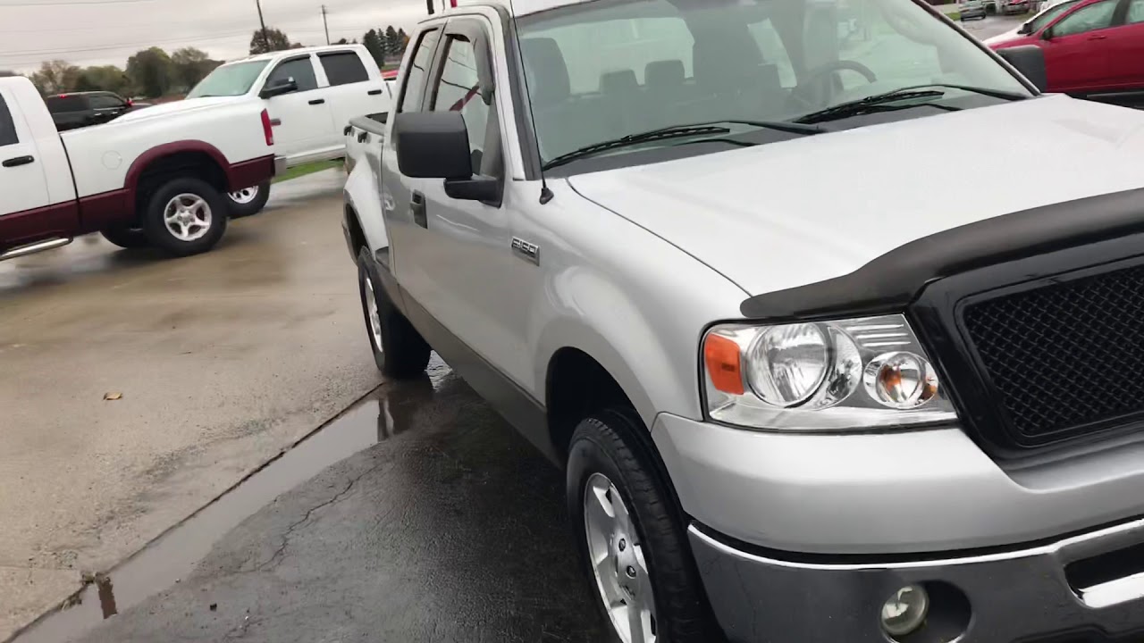 2006 Ford F-150 quad cab 4x4 stx flareside - 4.6 triton - 183,000 miles ...