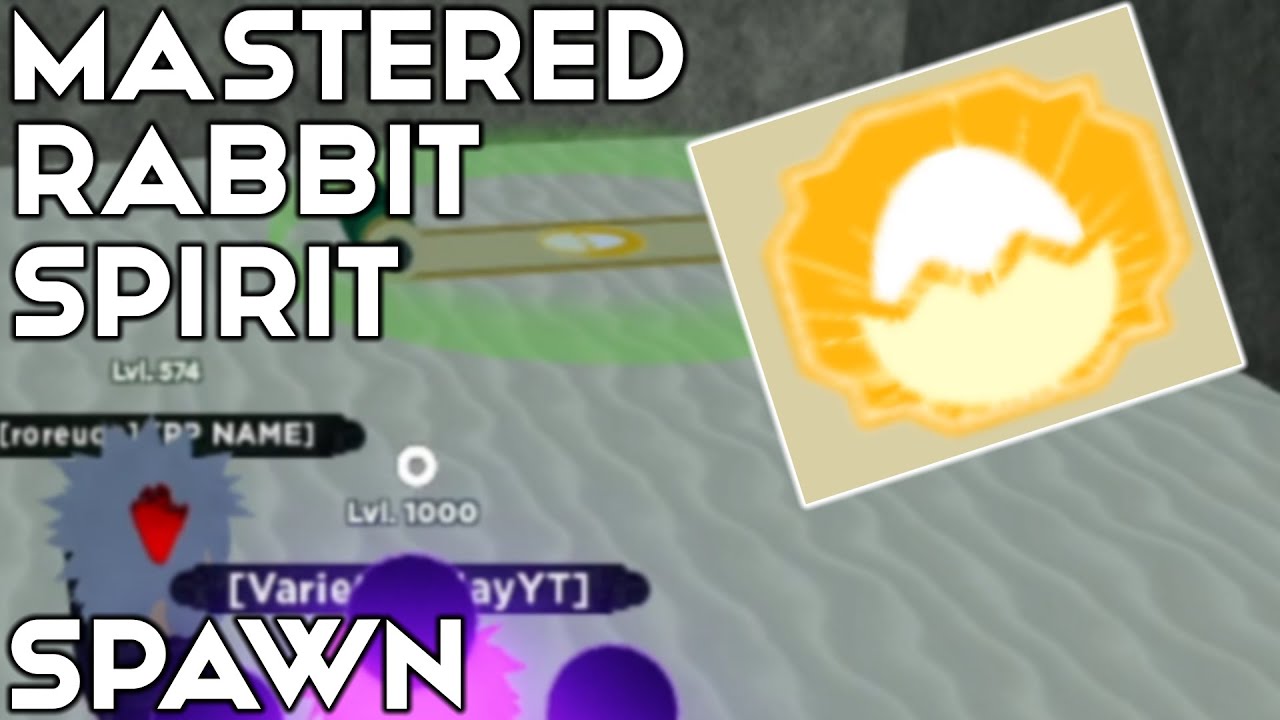 Mastered Rabbit Spirit Spawn | Shindo Life Spawns - YouTube