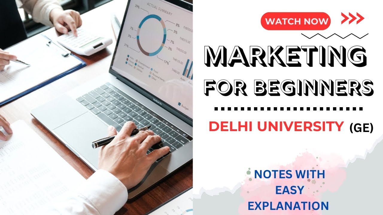 Marketing For Beginners sem 1 DU | Notes with explanation #du #ge # ...