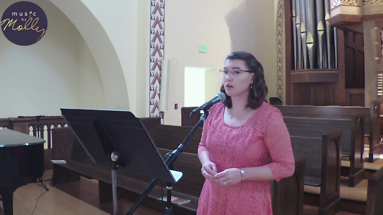 Ave Maria (Schubert) - Real Wedding | Performed by Molly Gaston, mezzo ...