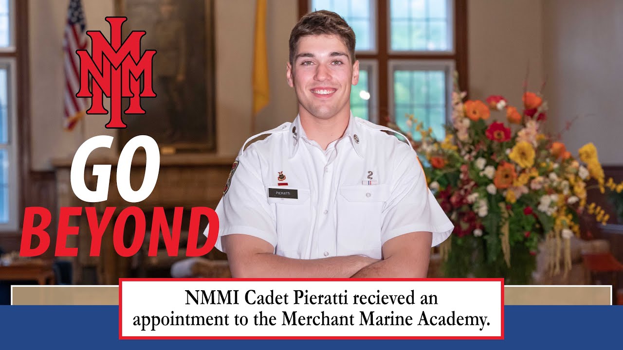 NMMI 2022 Preps- Cadet Pieratti- Merchant Marine Academy - YouTube