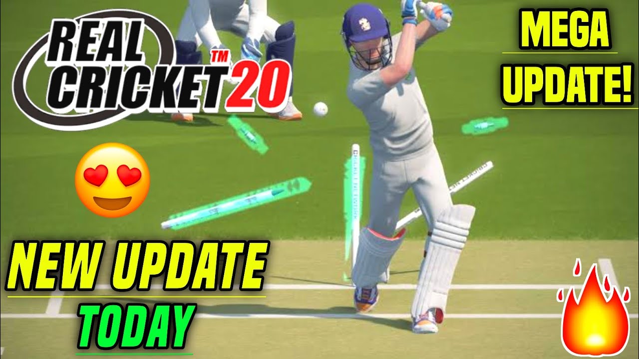 Real cricket 20 New Update Today! Real Cricket 20 New Update Release ...