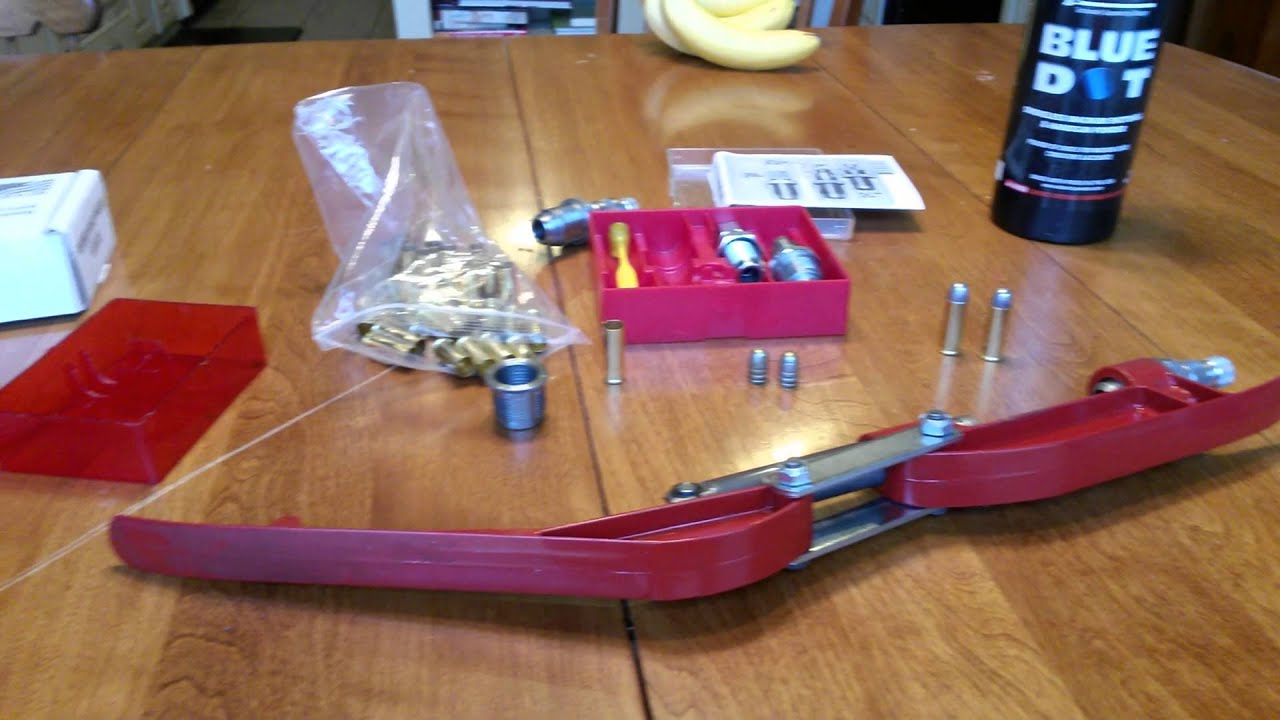 Loading 44 mag lead bullets - YouTube