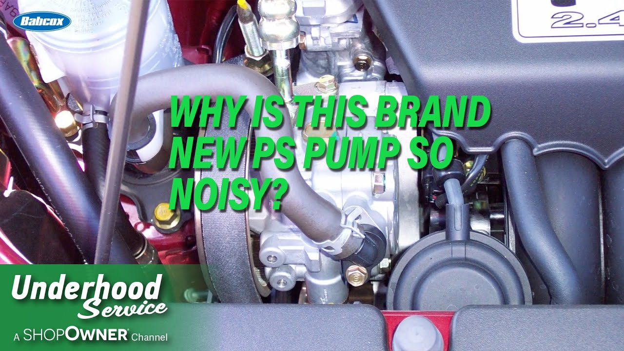 Why Is This Brand New PS Pump So Noisy? - YouTube
