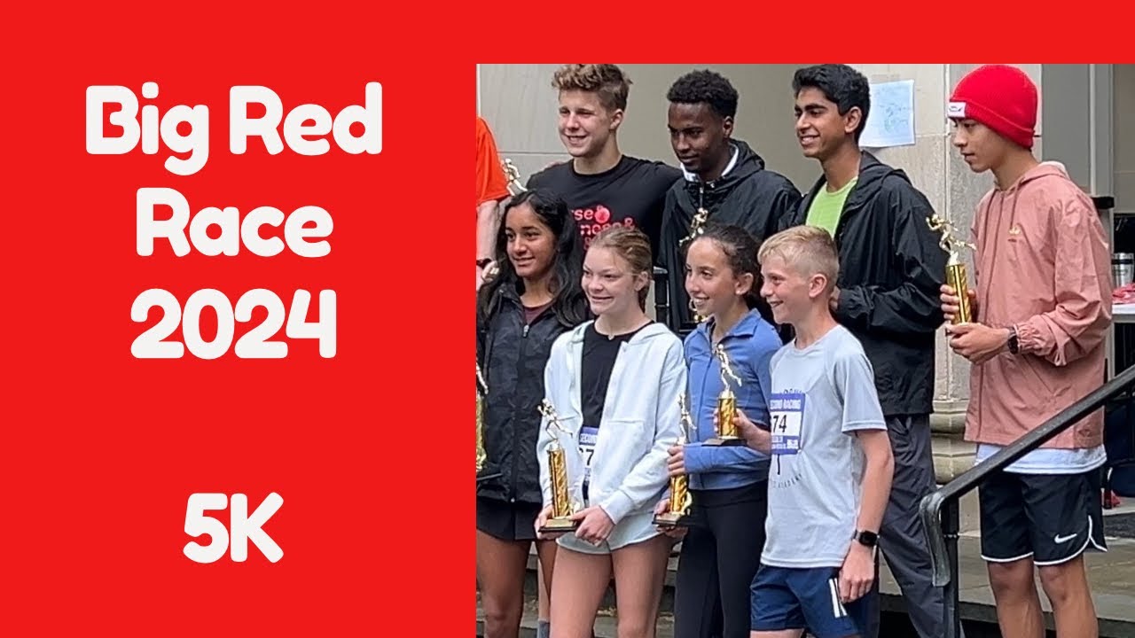 Big Red Race 2024 - 5K Road Race - YouTube