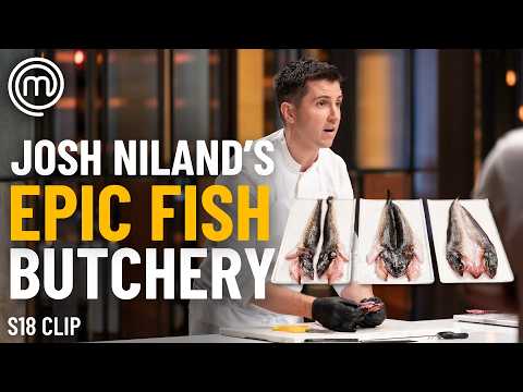 Fish Butchery With Josh Niland 🐟 | MasterChef Australia | S18 Ep36 | Clip