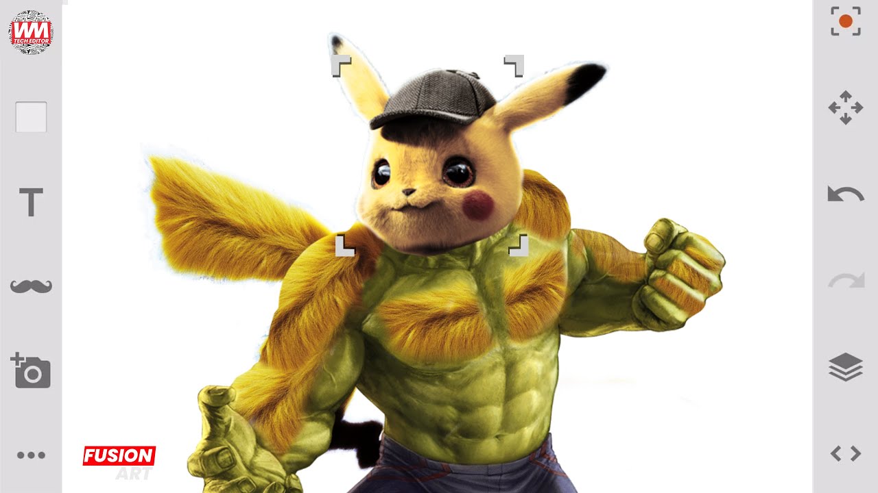 Hulk + Pokemon Pikachu + Ghost Rider | Fusion Art | Marvel Superheroes ...