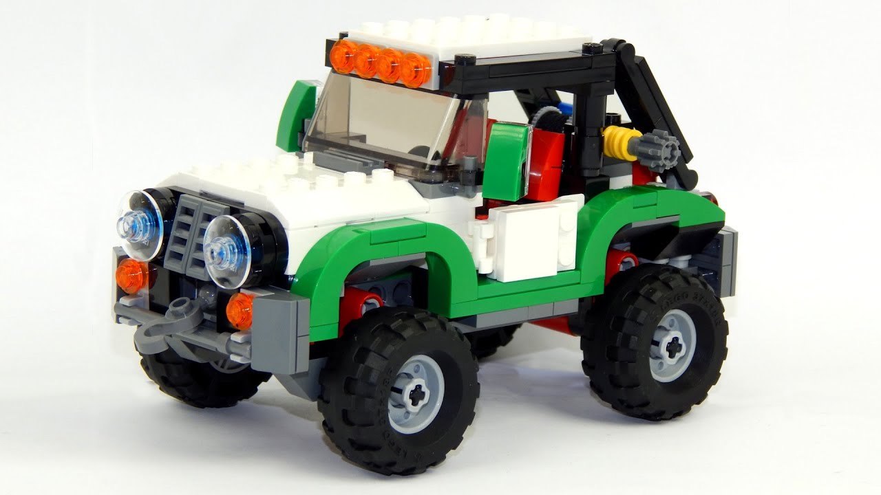 Lego Creator 31037 Adventure Vehicles Model A Offroader Speed Build And ...