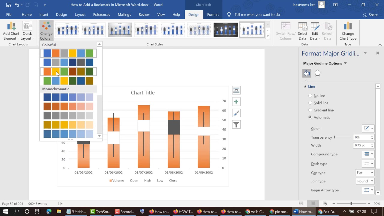 How To Insert Stock Chart In Word YouTube how-to-insert-stock-chart-in-word-youtube