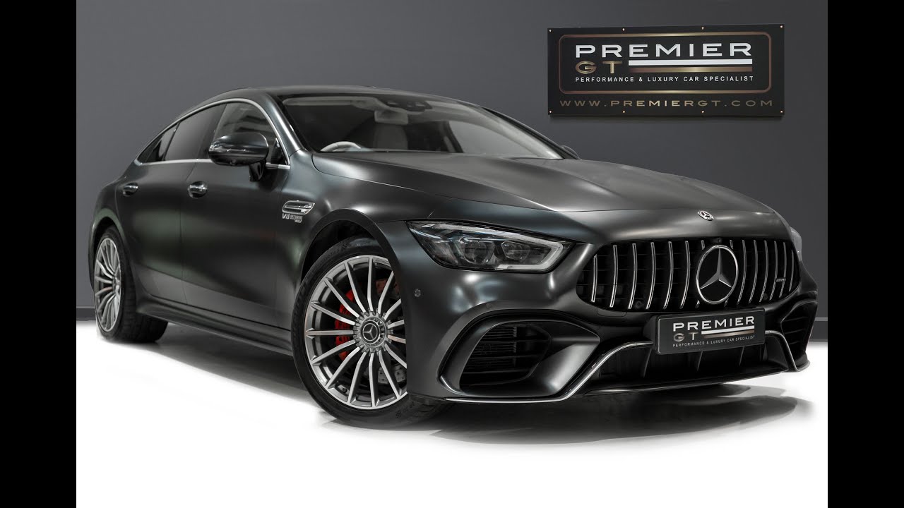 Mercedes-AMG | GT 63 | Designo Graphite Grey Magno | 2018 - YouTube