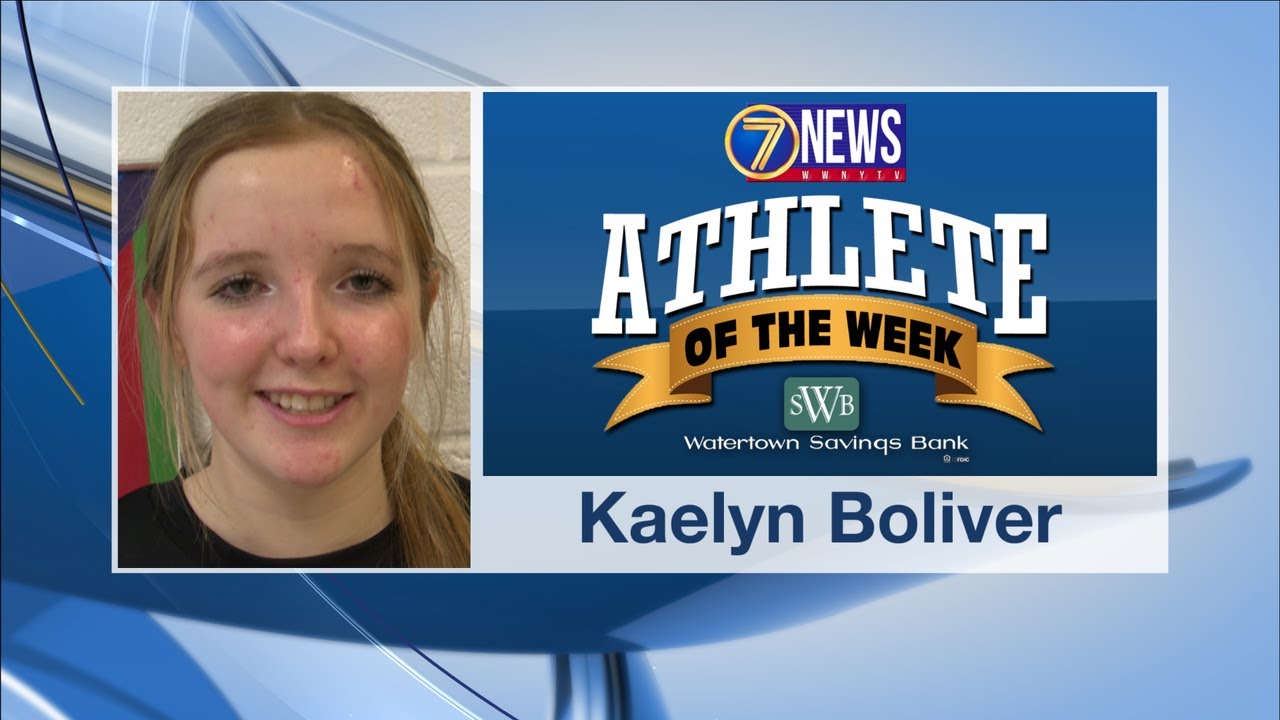 Athlete of the Week: Kaelyn Boliver - YouTube