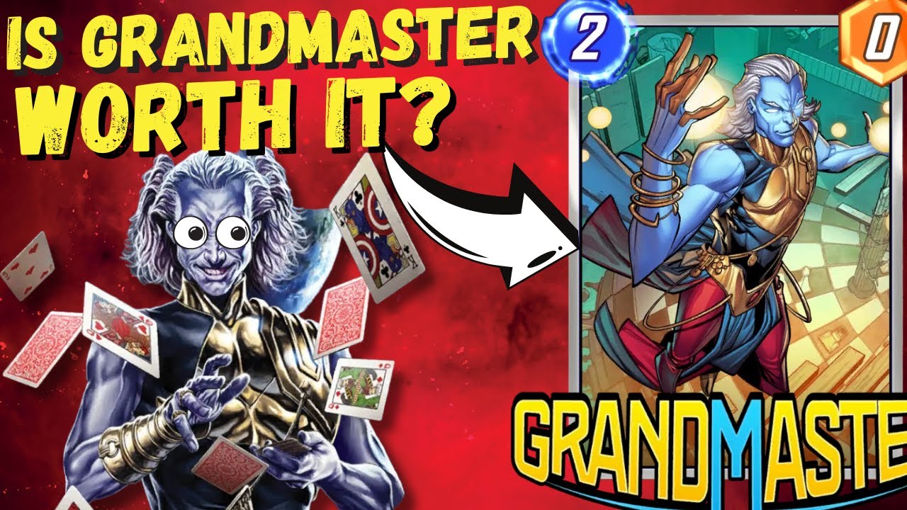 Is Grandmaster OVERHYPED or The Real Deal? | Marvel Snap Card Review ...
