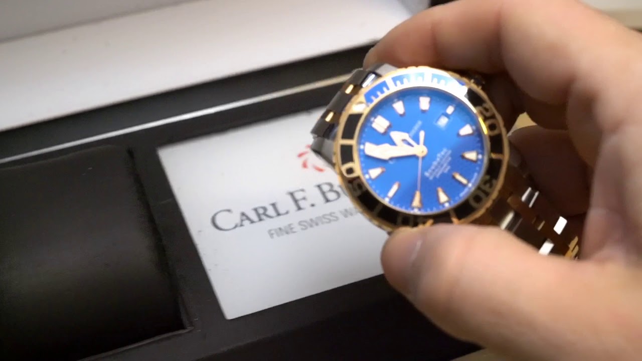 Take a look on my new Carl F Bucherer scubatec🤟🏽 - YouTube