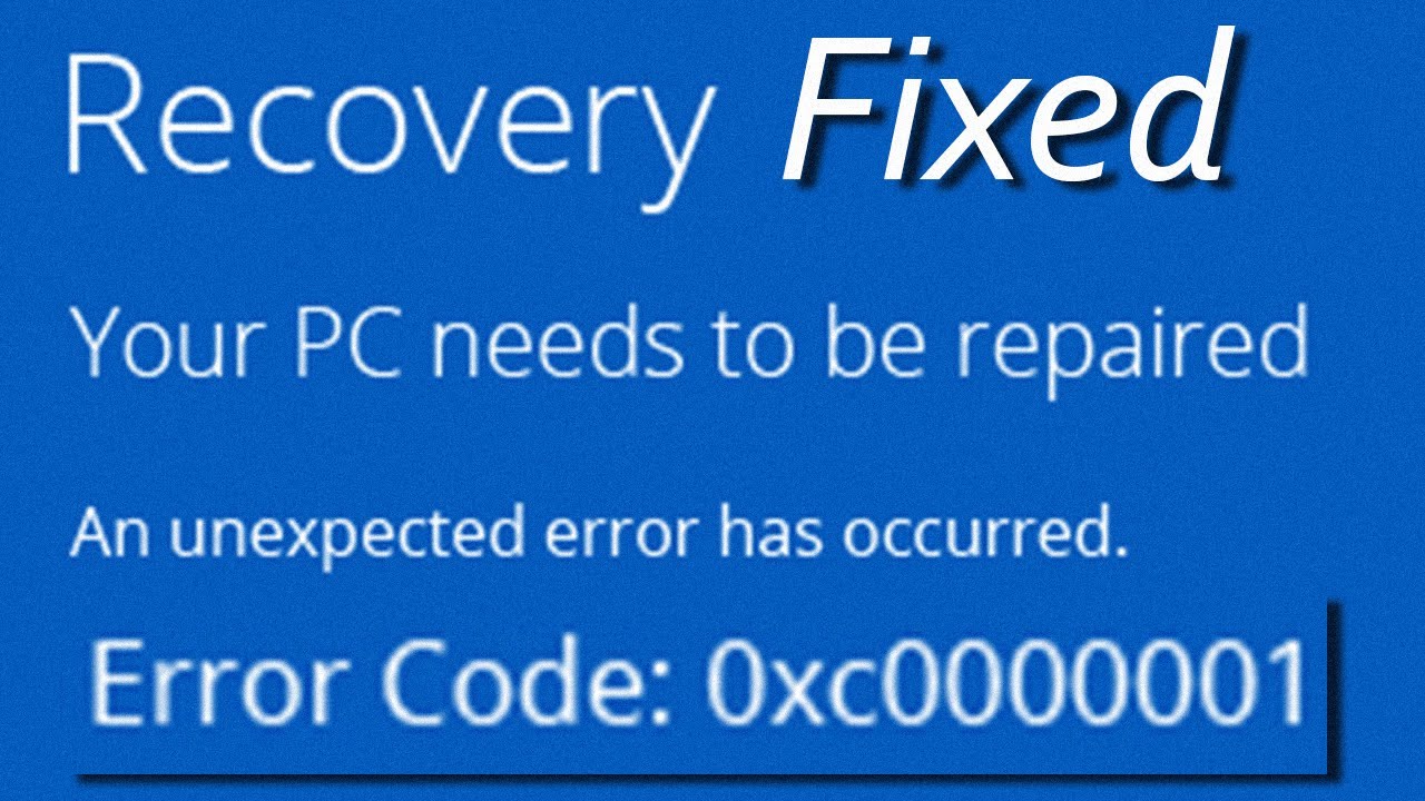 How To Fix Error Code 0xc0000001 On Windows 11 YouTube