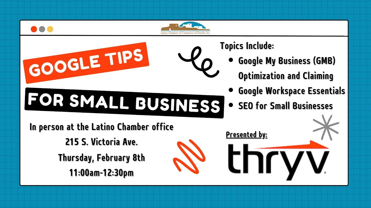 THRYV - Google Tips Workshop 2/8/2024 - YouTube