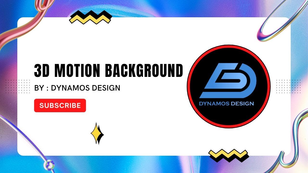 Top 3D Motion Background | Blender | Dynamos Design - YouTube