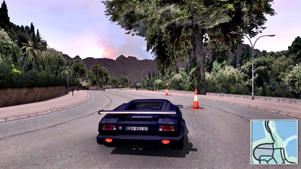 Driv3r (Driver 3) (PC) - Nice - Trilha de Cones 1 - YouTube
