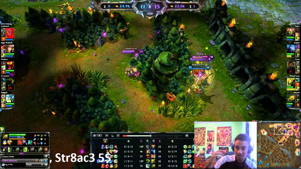 League of Legends Epic Twitch Game! - YouTube