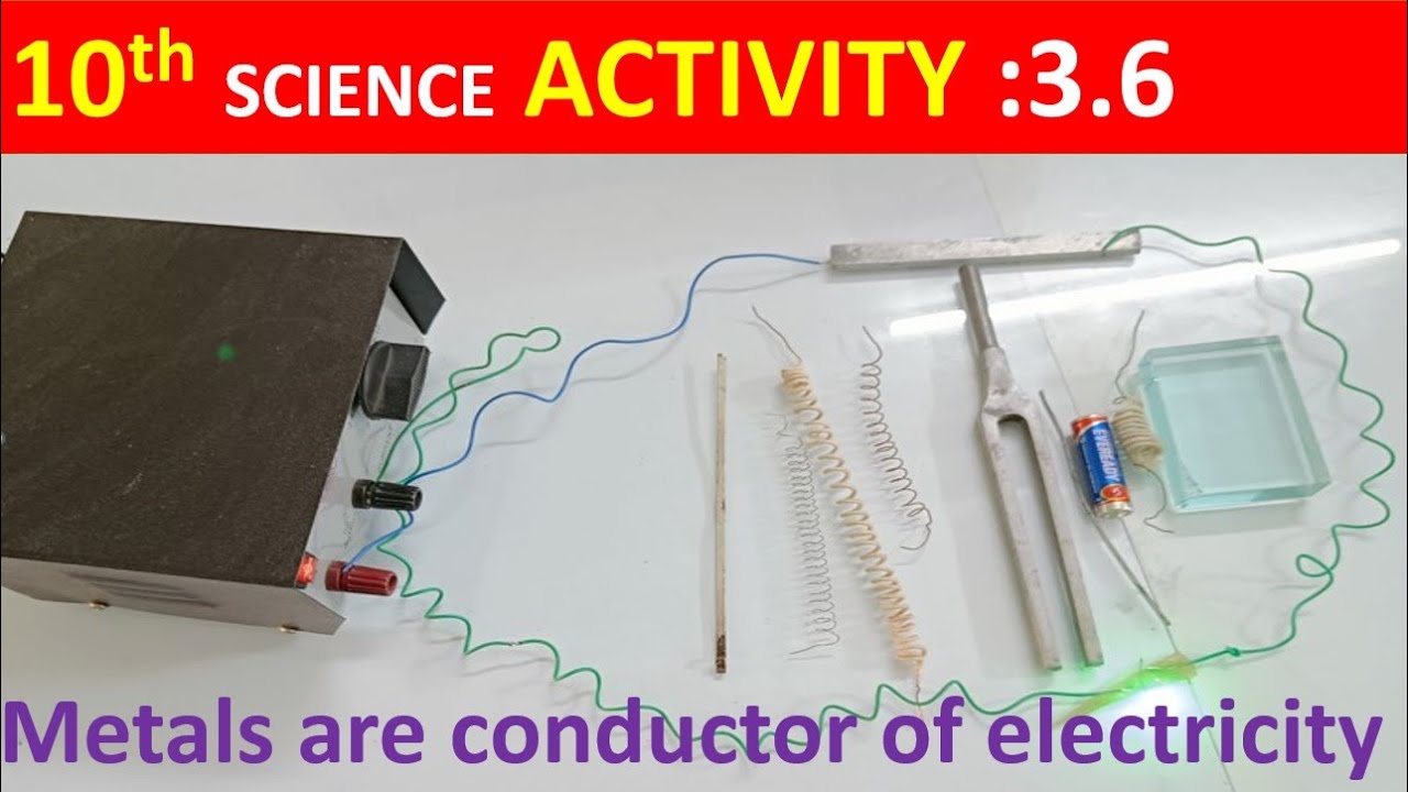 10 SCIENCE | ACTIVITY : 3.6 | CH-3 || METAL AND NON METALS | METALS ARE ...