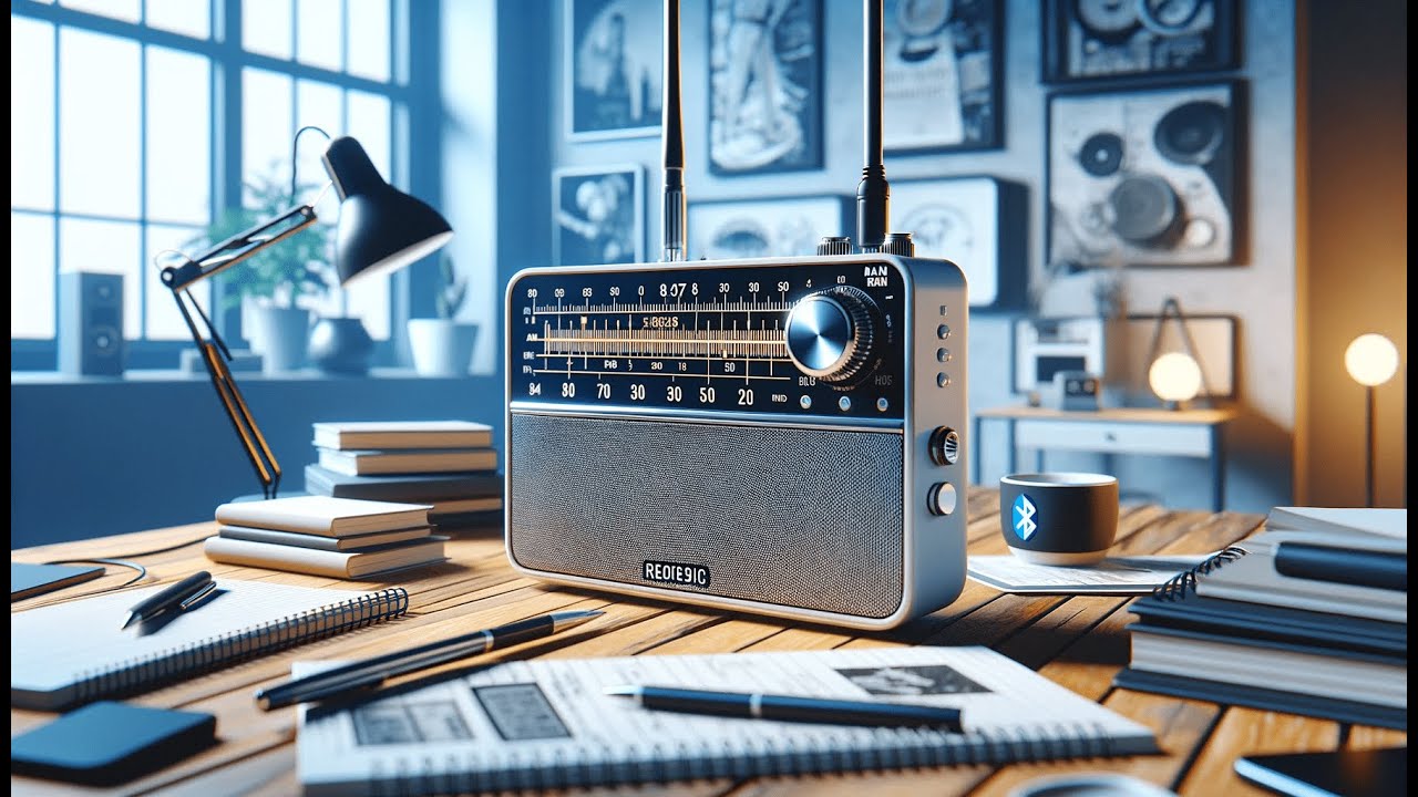 📻 LEOTEC AM FM Radio | Portable Bluetooth Radio | Plug in Wall or ...