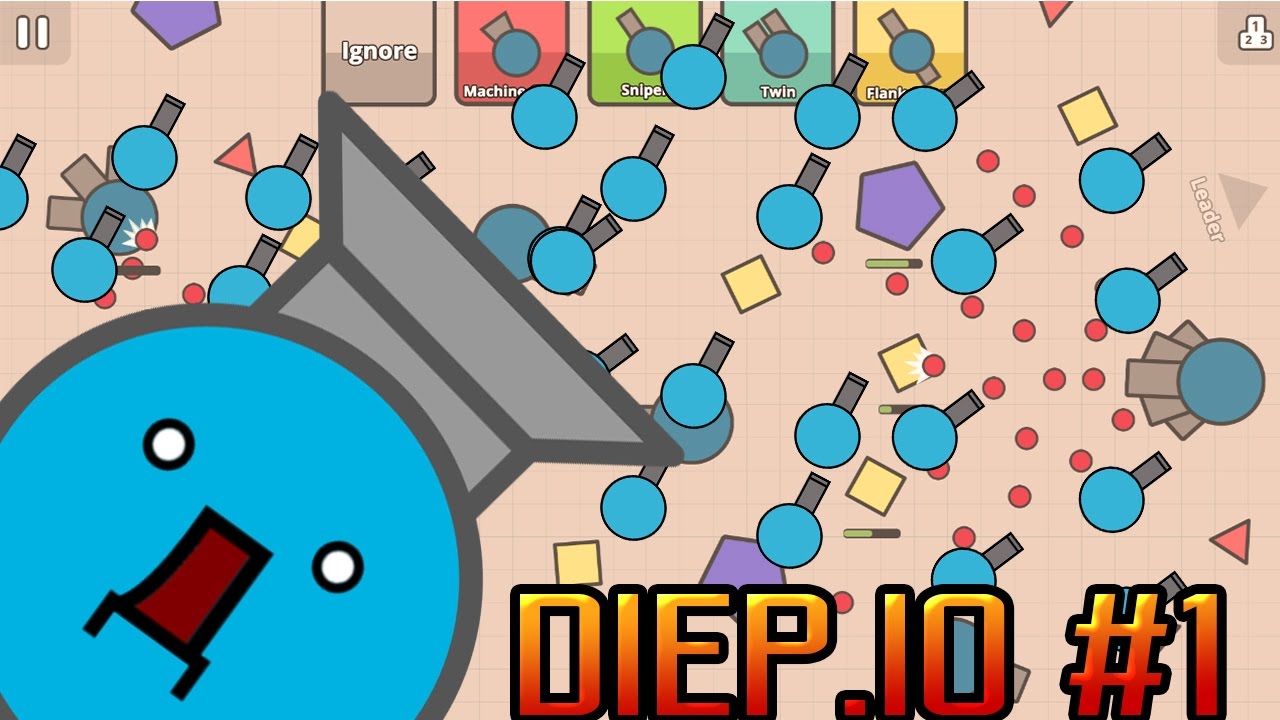 IM STICKING TO FACTORY & NECRO | DIEP.IO ( Diep.io Domination Gameplay ...