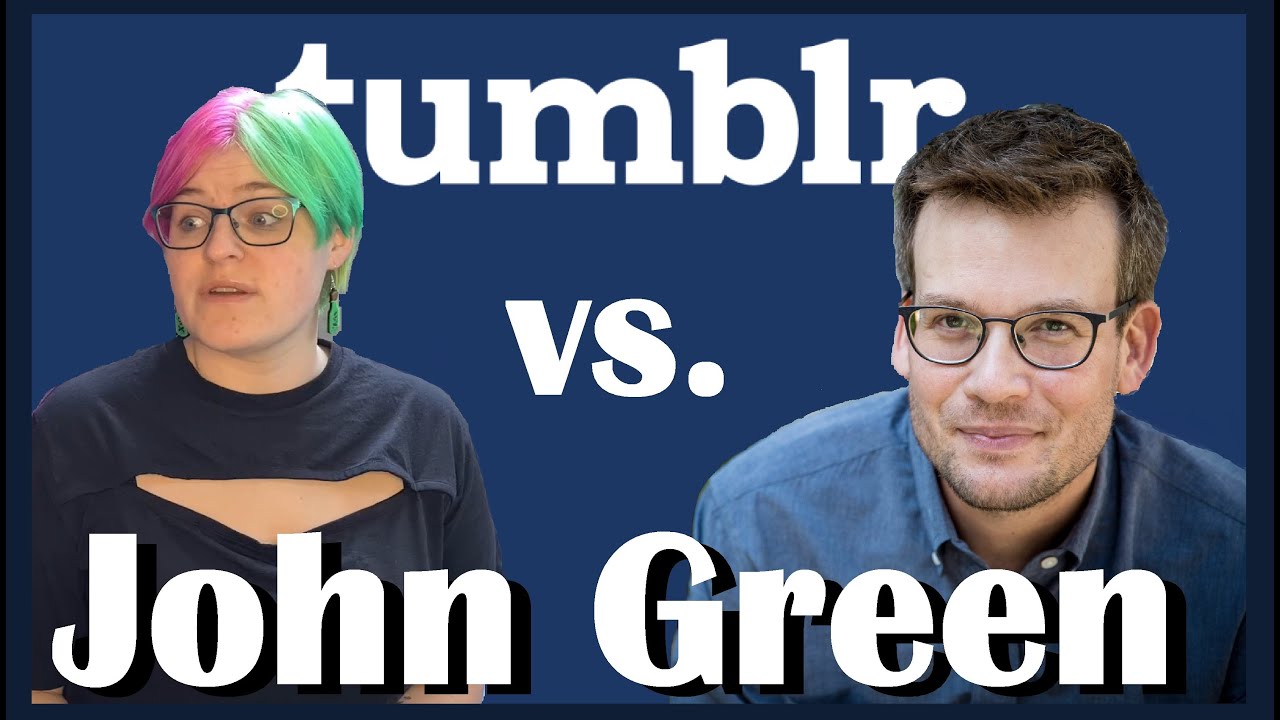 John Green Was Bullied Off Tumblr And That's Funny (until it isn't) - YouTube