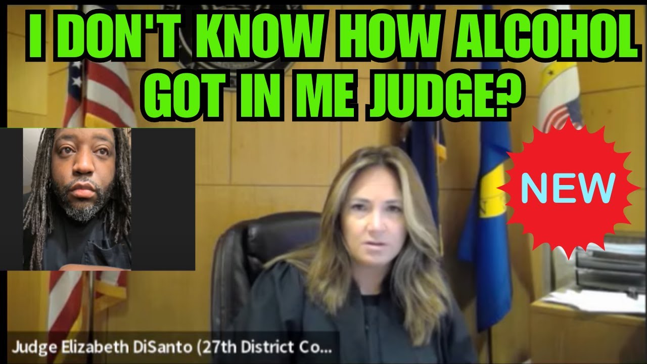 Judge DiSanto Being Depressed Is Not Excuse SIR! - YouTube